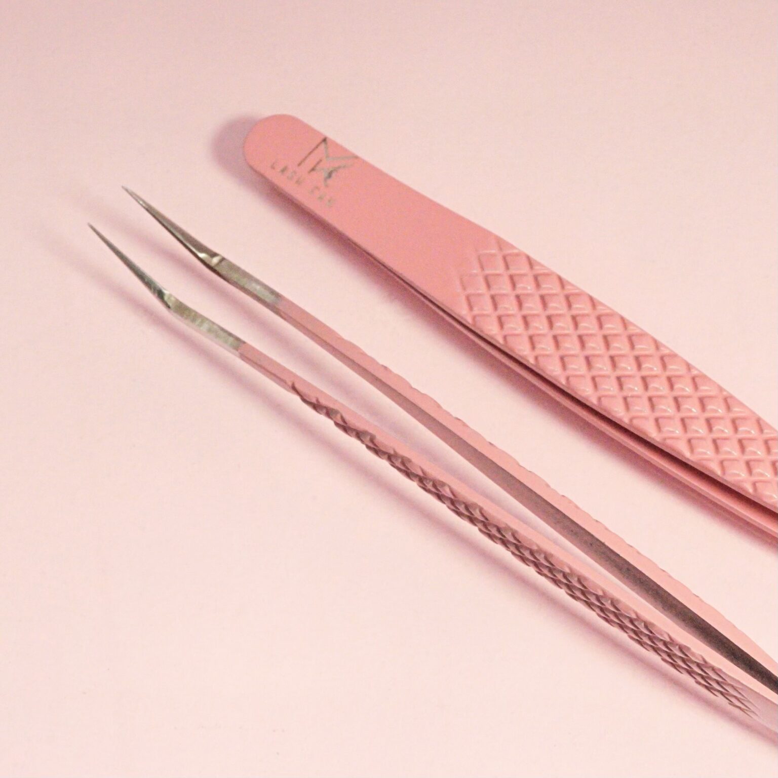 Angle Tweezer - Micro Grip - MK LASH FAN